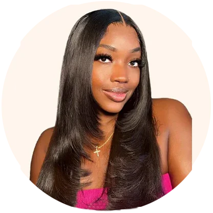 Layered Wig, 100% Human Hair Lace Front Wigs | KimWig – Kim Wig